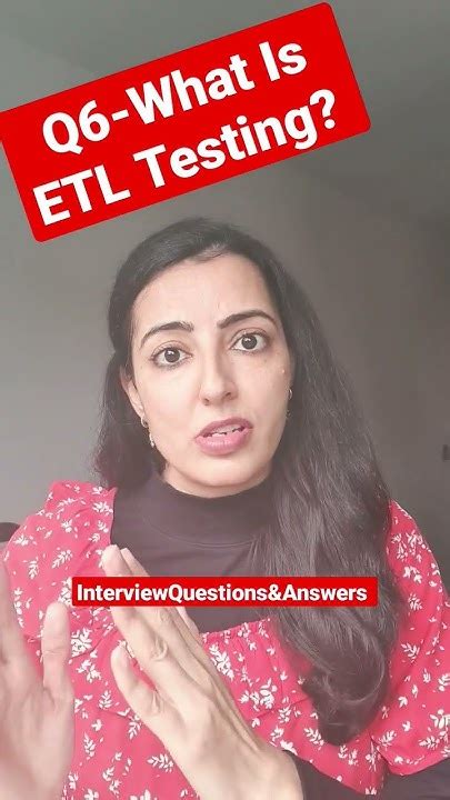 Q6 What Is Etl Testing Etltesting Softwareengineering Manualtesting