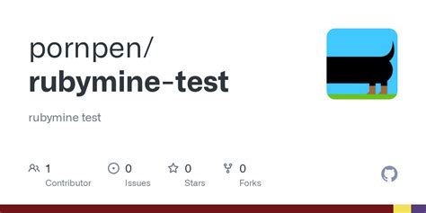 Github Pornpenrubymine Test Rubymine Test