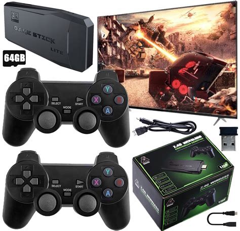HDMI GAME BOX CONSOLE TV ЕМУЛЯТОР + 2 КОНТРОЛЕРА ДЛЯ ДИТЯЧОГО ТБ - Vroda