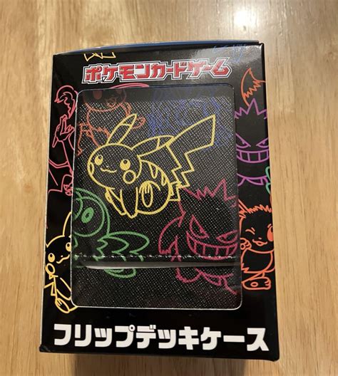 ポケカ フリップデッキケース Neoncolor メルカリ