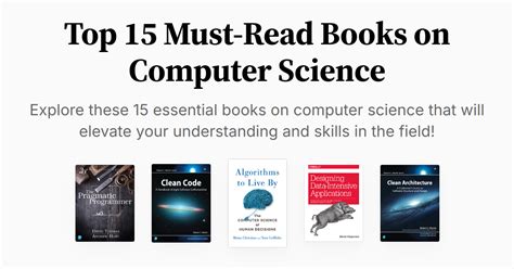 top 15 must read books on computer science summary and audio