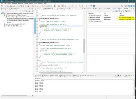 Freertos Stm32 Hardfault Exception At Rtos Stack Overflow