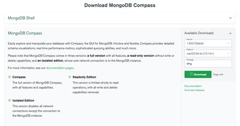 Db Mongodb And Mongodb Compass