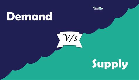 Difference Between Demand And Supply Tutor S Tips