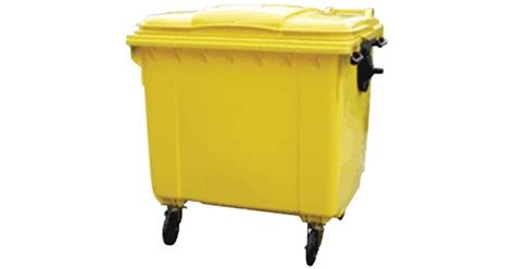 Aek7 Empty 800l Bin On Wheels