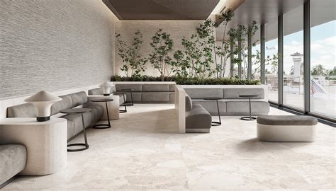 Matera Stone Sassi White Silktech 600x600mm Myaree Ceramics