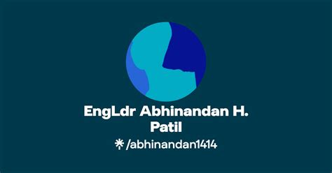 Engldr Abhinandan H Patil Facebook Linktree