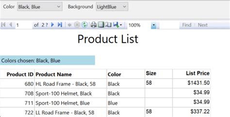 Reporting Services Basics Parameters Simple Talk