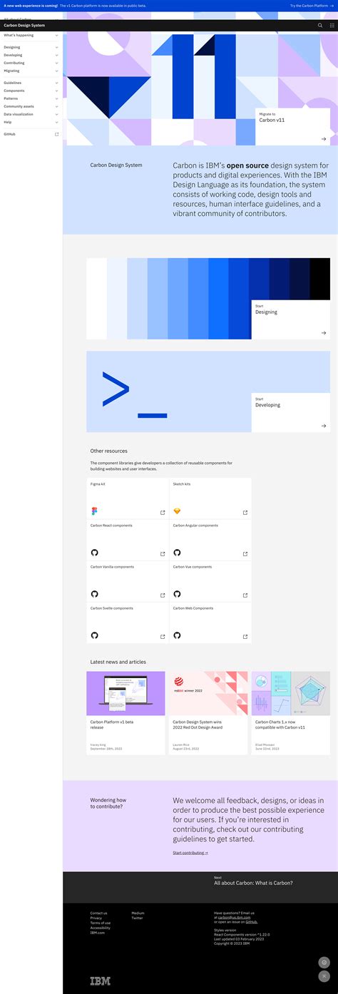 Ibm Design System Carbonweb