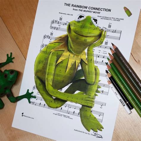 The Rainbow Connection 🐸 Therainbowconnection Sheetmusic Kermit