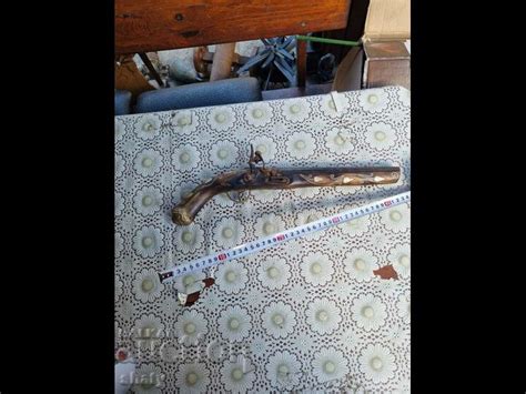 Стар кремъчен пистолет Оръжия Боеприпаси Военни предмети Balkanauction