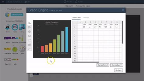 powerpoint bar chart animation flat design bar graph animation eroppa