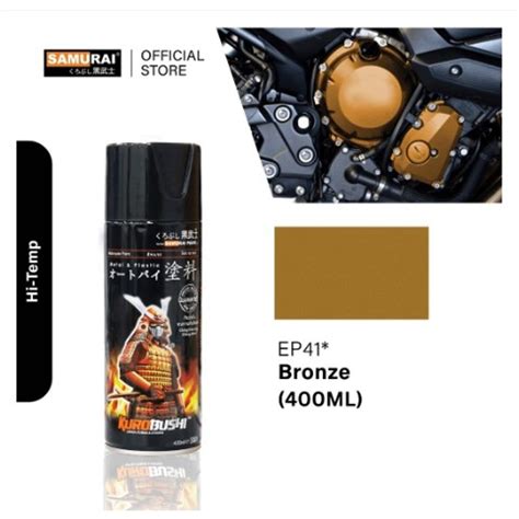 Samurai Ep41 Bronze Ep876 Magnesium Engine Part Spray Tin Aerosol