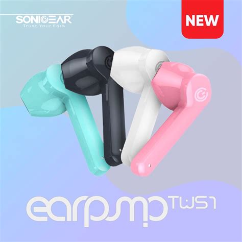 Sonicgear Earpump Comfy Tws Bluetooth Wireless Earbuds With Ipx Splash Proof Up To