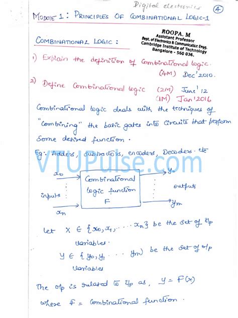 15ec33 Digital Electronics Module 1 Pdf