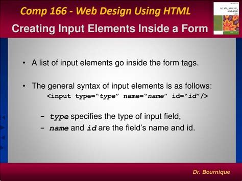 Ppt Creating Web Forms In Html Powerpoint Presentation Free Download Id2387936