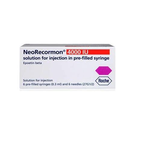 Epoetin Beta Injection Neorecormon Injection Latest Price Manufacturers And Suppliers