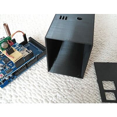 DIN Mountable Case For Arduino NANO With Ethernet Shield And Terminal Adapter IO Shield TrOfp
