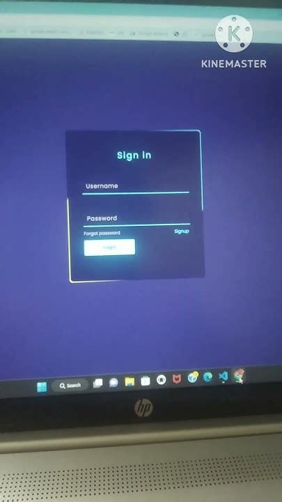 Login Form Webdevelopment Htmlcss Shorts Youtube
