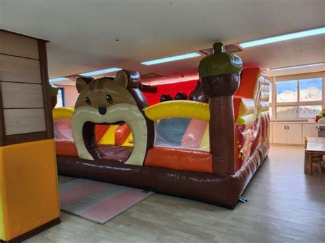 인천초등학교 병설유치원 다람쥐 에어바운스 설치 중형 에어바운스 에어 체험놀이 대여 바운스 네이버 블로그