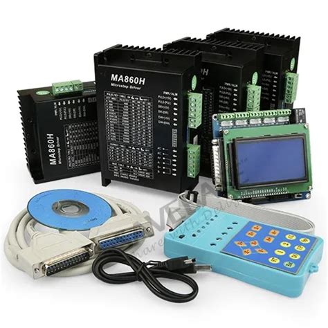 Axis CNC Kit Mach Breakout Board And X Ma H For CNC Router Mill