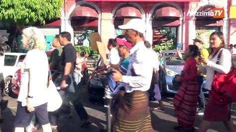 ဗစ်တိုးရီယားအမှုအတွက် ရန်ကုန်တွင် လူ ၂၀၀ ဝန်းကျင် ဆန္ဒထုတ်ဖော် Video