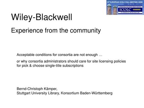 Ppt Wiley Blackwell Powerpoint Presentation Free Download Id4612042