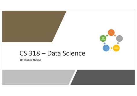 Lecture 03 Python For Ds I Cs 318 Data Science Dr Iftikhar Ahmad