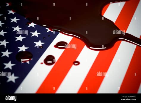 The American People Series 18 The Flag Is Bleeding
