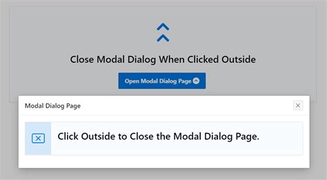 Close Modal Dialog When Clicked Outside In Oracle APEX