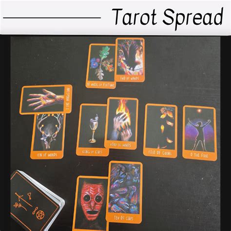 The Ten Card Spread Mjs Tarot
