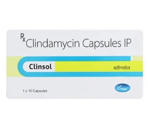Clindol Clindamycin Capsule At Rs 200 Stripe Antifungle And Antibacterial In Faridabad Id