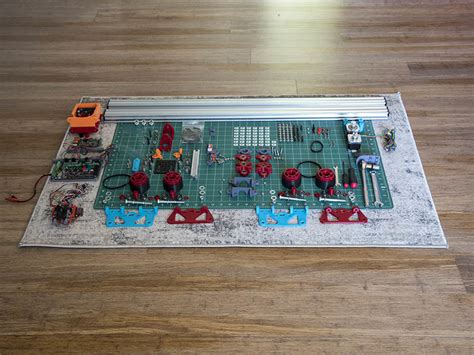 Rolling Plotter Using Wider Wheels And One Wheel Motor By Geodave Download Free STL Model