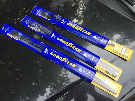 Щётки стеклоочистителей Goodyear. Взял на пробу. — Chevrolet Lacetti SW ...