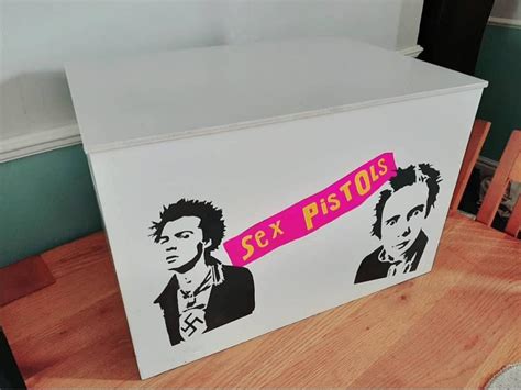 Sid Vicious Portrait Stencil Ideal Stencils Idealstencils