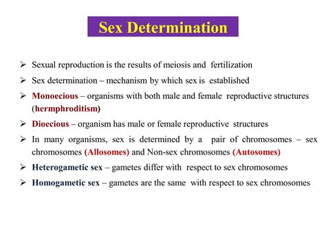Sex Determination And Sex Linkage Dr Pratibha Bisen PDF