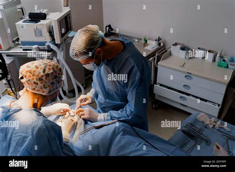 Blepharoplasty Plastic Surgery Operation For Modifying The Eye Region