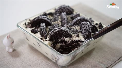 노오븐 떠먹는 오레오 아이스박스 케이크