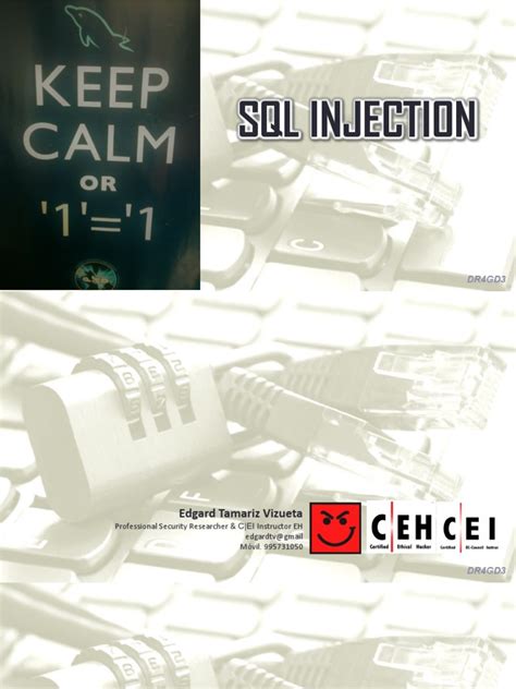 Sql Injection Cm Pdf Sql Bases De Datos