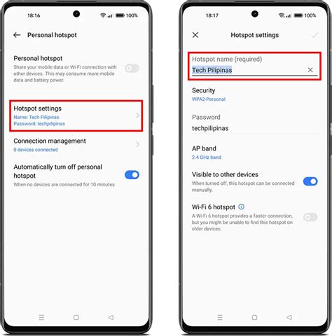 How To Change The Hotspot Name On Your Mobile Phone Tech Pilipinas