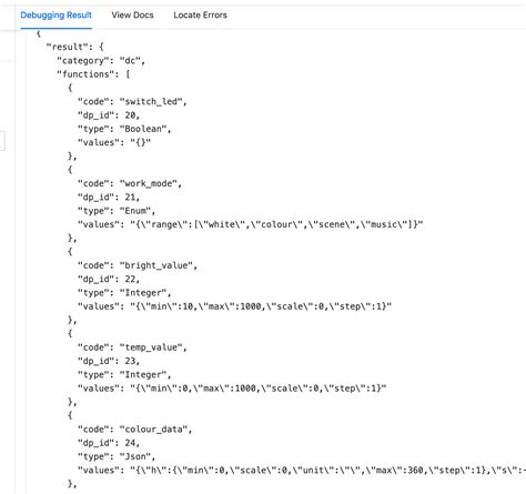 Local Tuya Missing Comma In Values Problem Solved Third Party Integrations Home