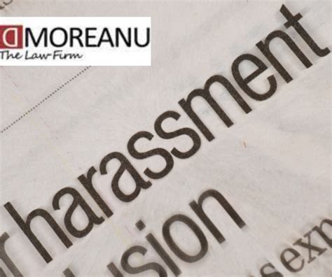 The Moral Harassment At Work Is Sanctioned With A Fine Ranging From