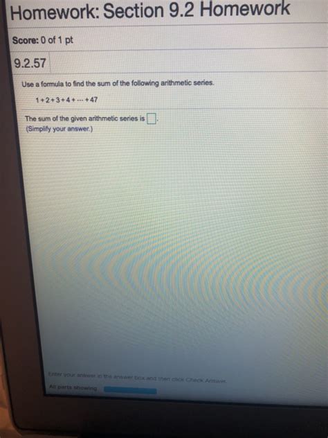 Solved Homework Section 92 Homework Score 0 Of 1 Pt