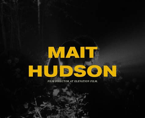 Mait Hudson — Creativity X Faith Interview With Mait Hudson Film By Armen M Think Very