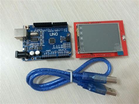 Купить УНО mega328p r3 для arduino 2 4 дюймовый tft сенсорный ЖК