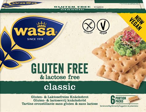 Хлебцы Wasa Classic Gluten Free без глютена, без лактозы, веган, 240 г ...
