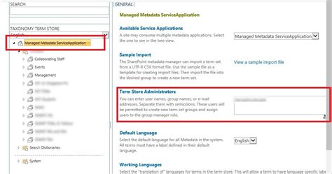 Managed Metadata Sharepoint 2016 Adfs Termstore Administrator Still Dont Have Access To Add