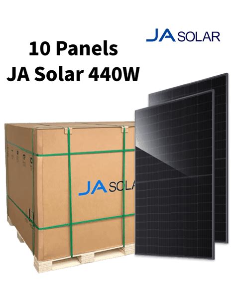 Ja Solar Jam54d41 440 Lb All Black Solar Panels Solar Trading Uk Ltd