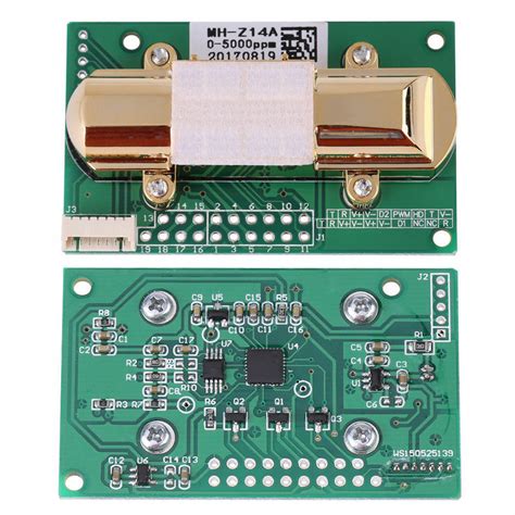 mh z14a ndir infrared gas module 5000ppm co2 carbon dioxide serial port
