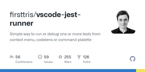 Github Firsttrisvscode Jest Runner Simple Way To Run Or Debug One